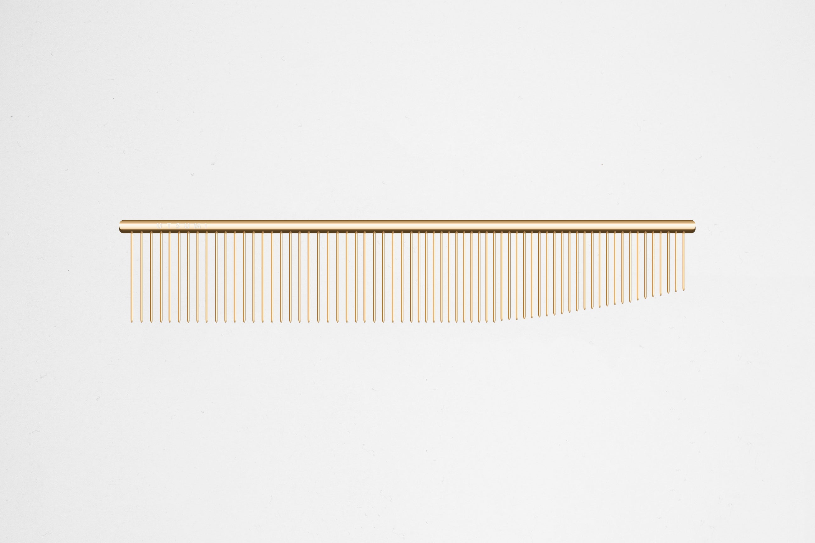 Utsumi Combination Comb | Curved & Straight Grooming Comb – Monika's ...